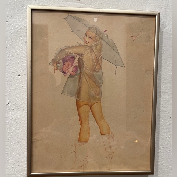 Art | Petty Pin Up Girl In Frame | Poshmark